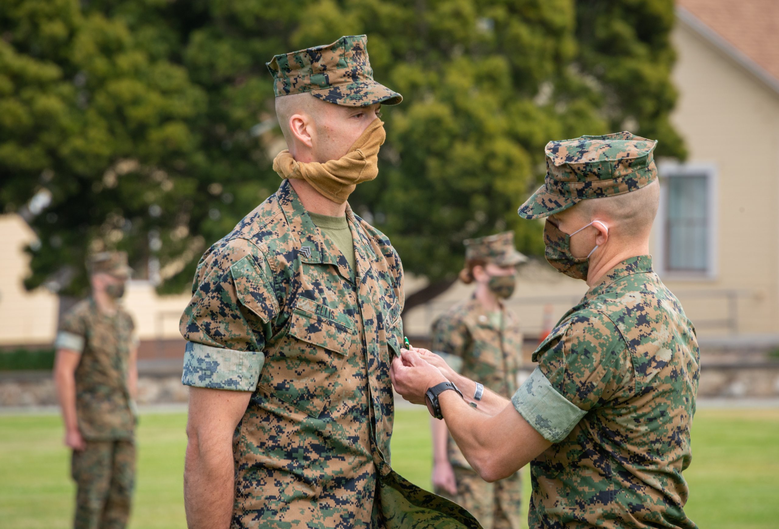 Marine receives award for saving driver’s life | Defense Language ...