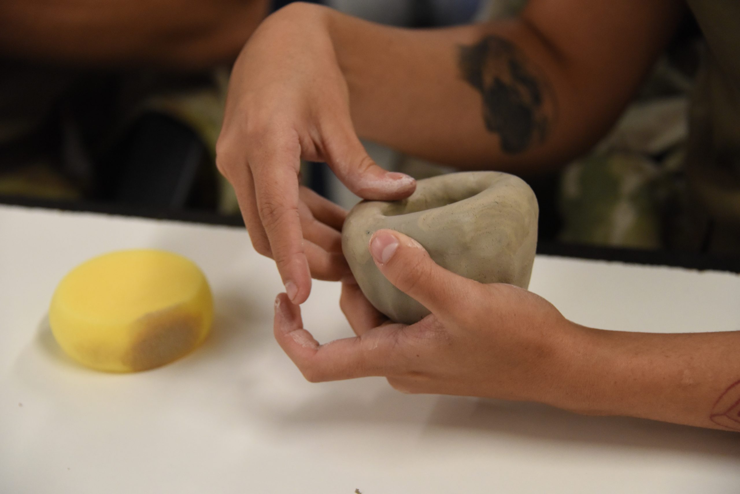 Learning language by doing with pottery | Defense Language Institute ...