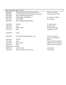 Advanced CLPM Workshop | Defense Language Institute Foreign Language Center
